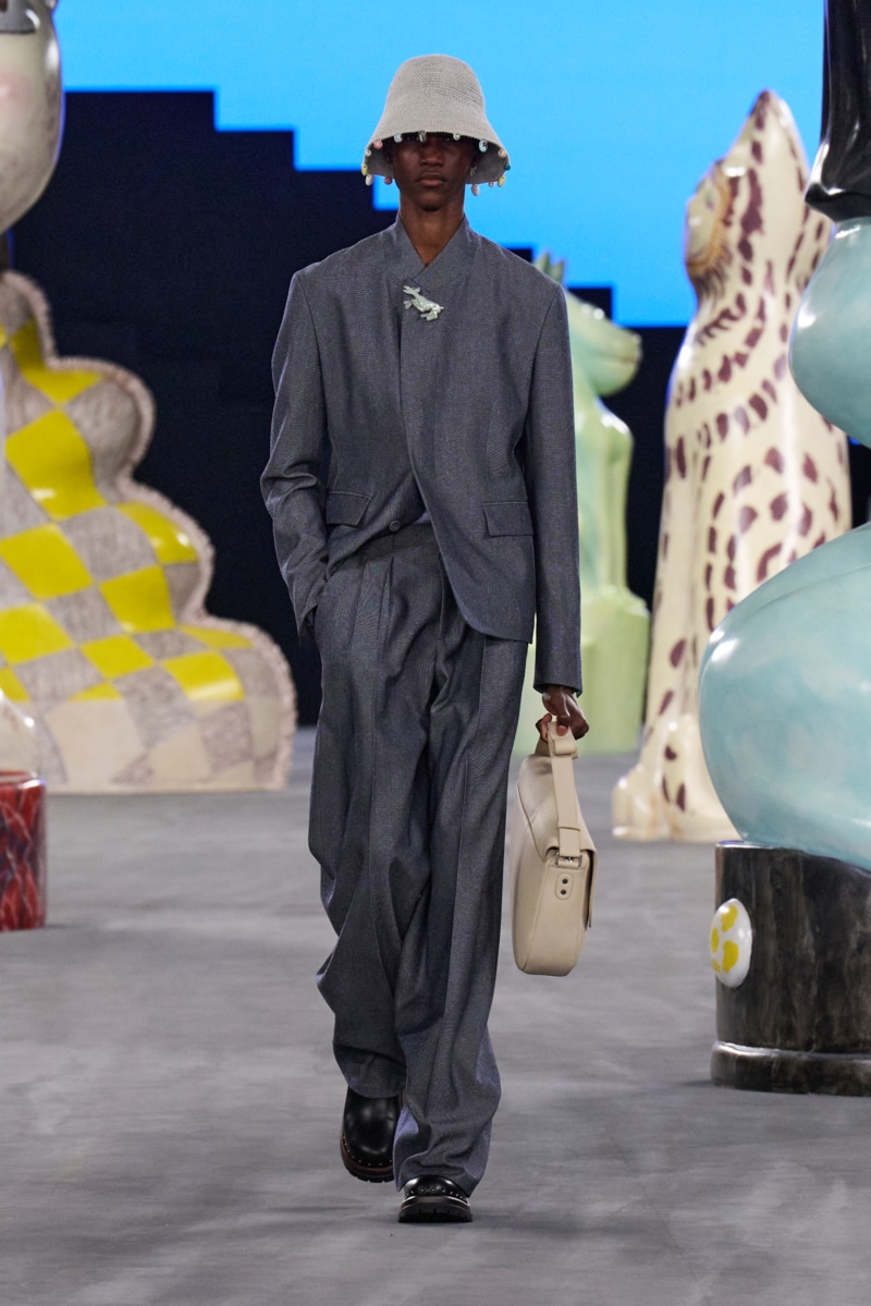 Dior Men’s Spring／Summer 2025 Runway Look 41 - With All Respect